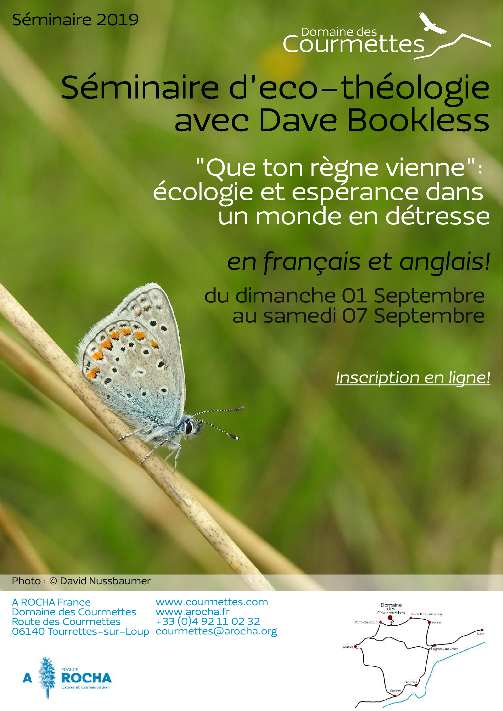 Séminaire d’éco-théologie avec Dave Bookless